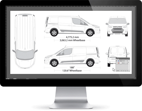 Free Vehicle Templates For Car Wraps FREE PRINTABLE TEMPLATES